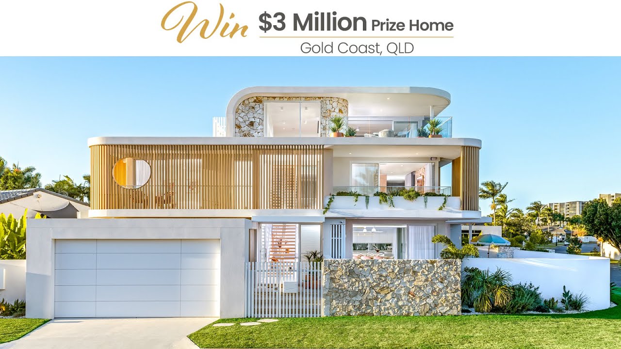 DRAW 541 | WIN Gold Coast Prize Home | $3 Million First Prize - YouTube