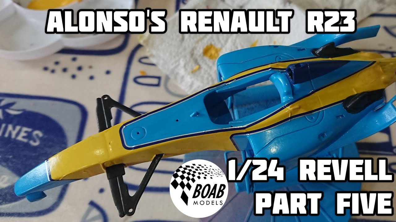 Revell Renault R23 - Fernando Alonso - part 5 - Decal Disasters (And ...