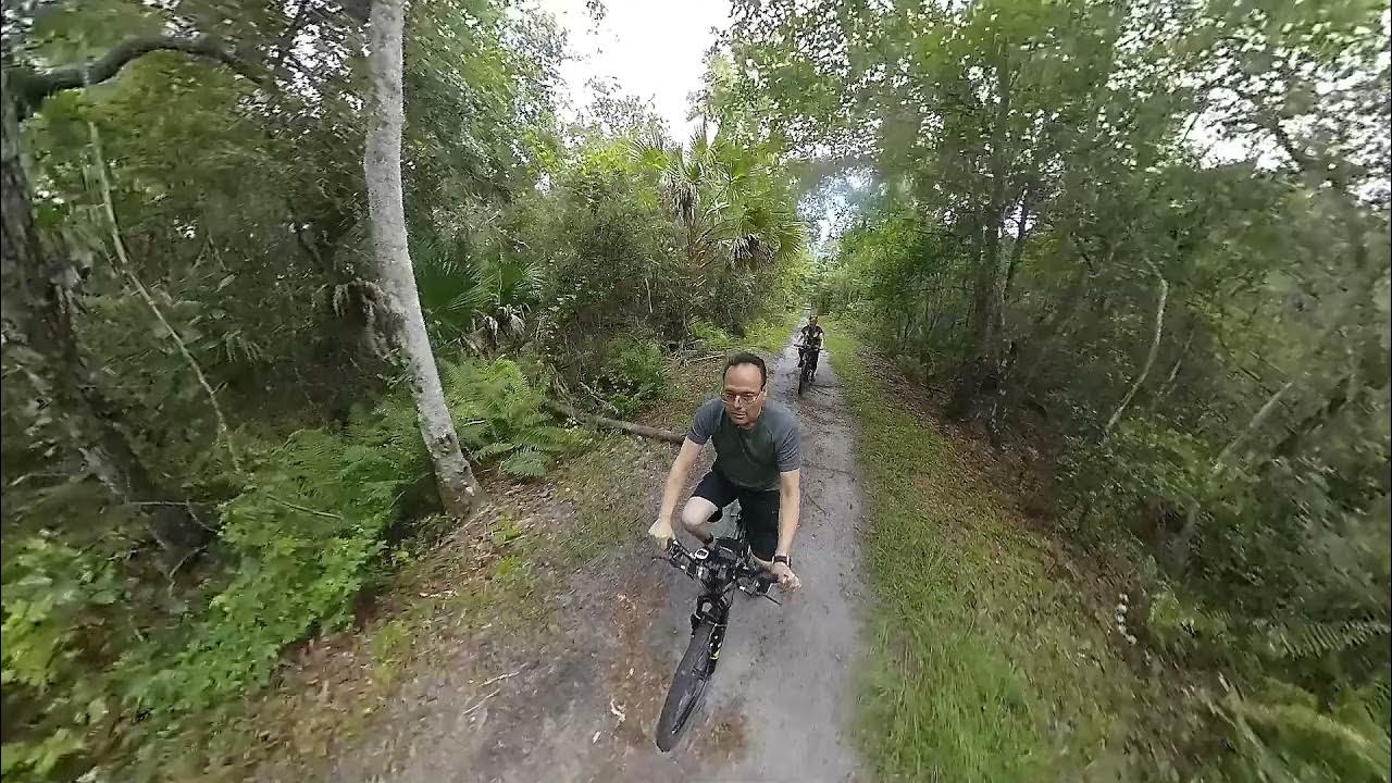 Bike Ride at the Flagler Trail, Snowhill Rd. Chuluota/Oviedo, Florida - YouTube