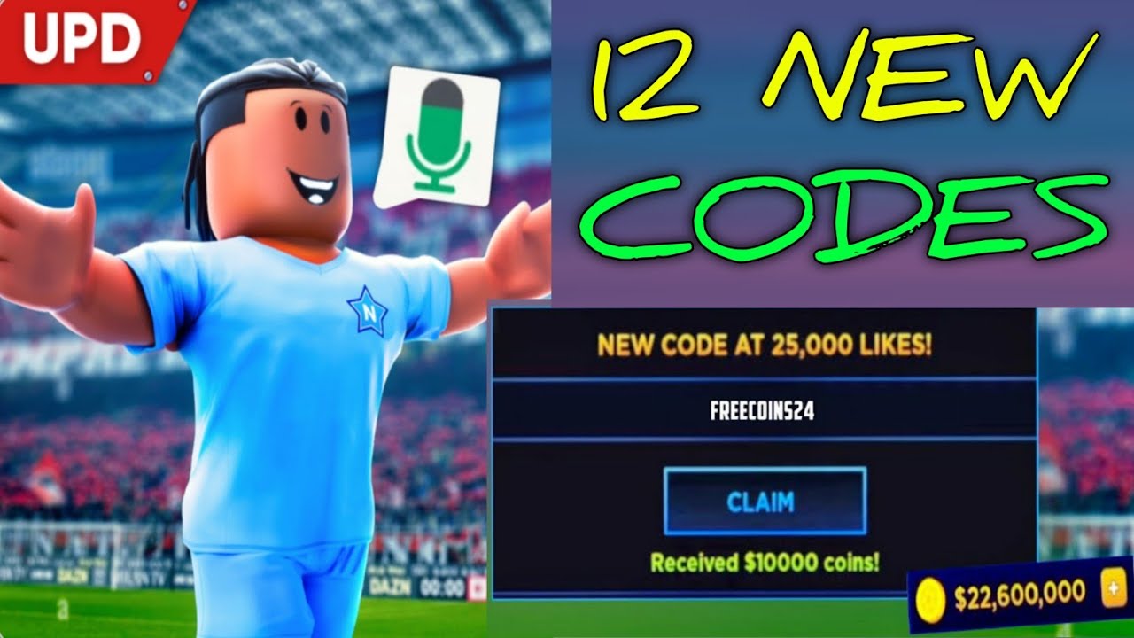 NEWEST⚠️SUPER LEAGUE SOCCER CODES 2024 - ROBLOX SUPER SOCCER LEAGUE ...