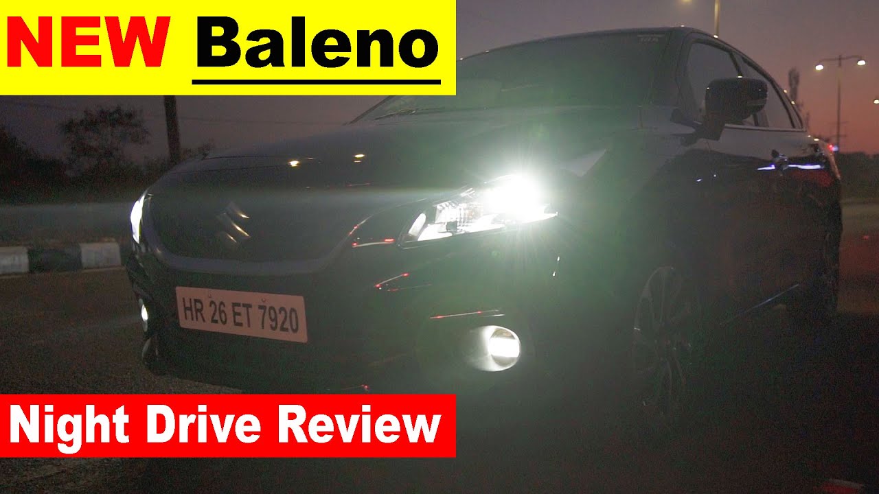 New Baleno 2022 Night Drive Review l Aayush ssm - YouTube