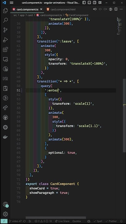 Animate Dynamic Added Element Using Query Animation Method Angular16 Leelawebdev Angular