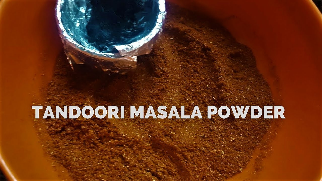 Tandoori Masala Powder // Homemade Tandoori Masala - YouTube