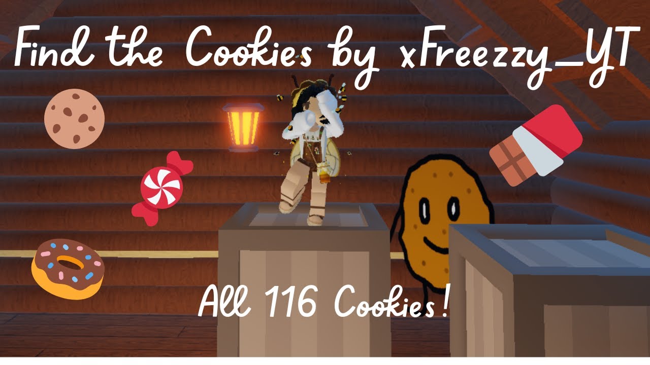 Roblox: Find the Cookies by xFreezzy_YT (+116 Cookies!) - YouTube