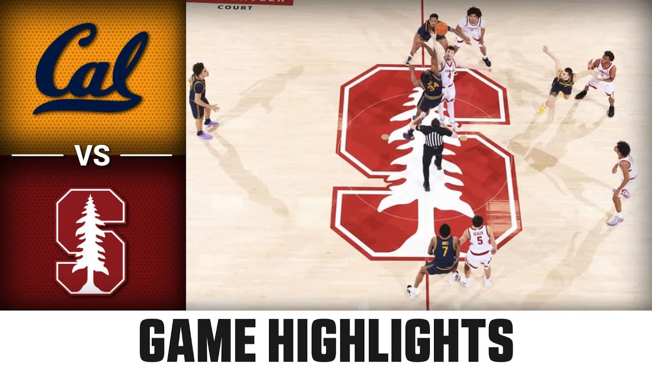 Cal vs. Stanford Game Highlights | 2025-26 ACC Men's Basketball - YouTube