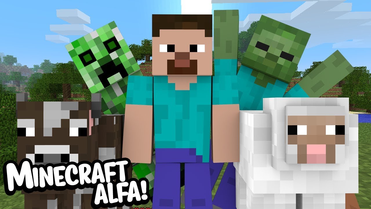 Minecraft: JOGANDO O MINECRAFT ALFA 7 ANOS DEPOIS!!! - YouTube