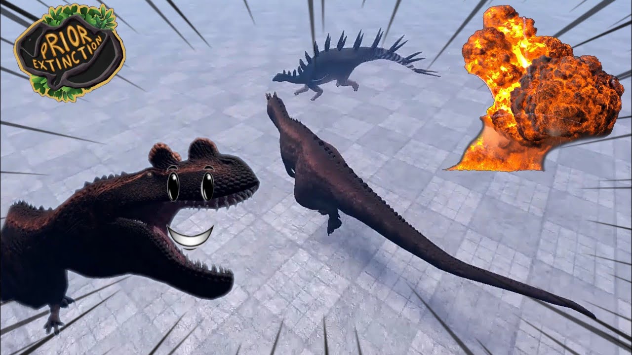 Ceratosaurus vs Kentrosaurus |Prior Extinction Roblox| - YouTube