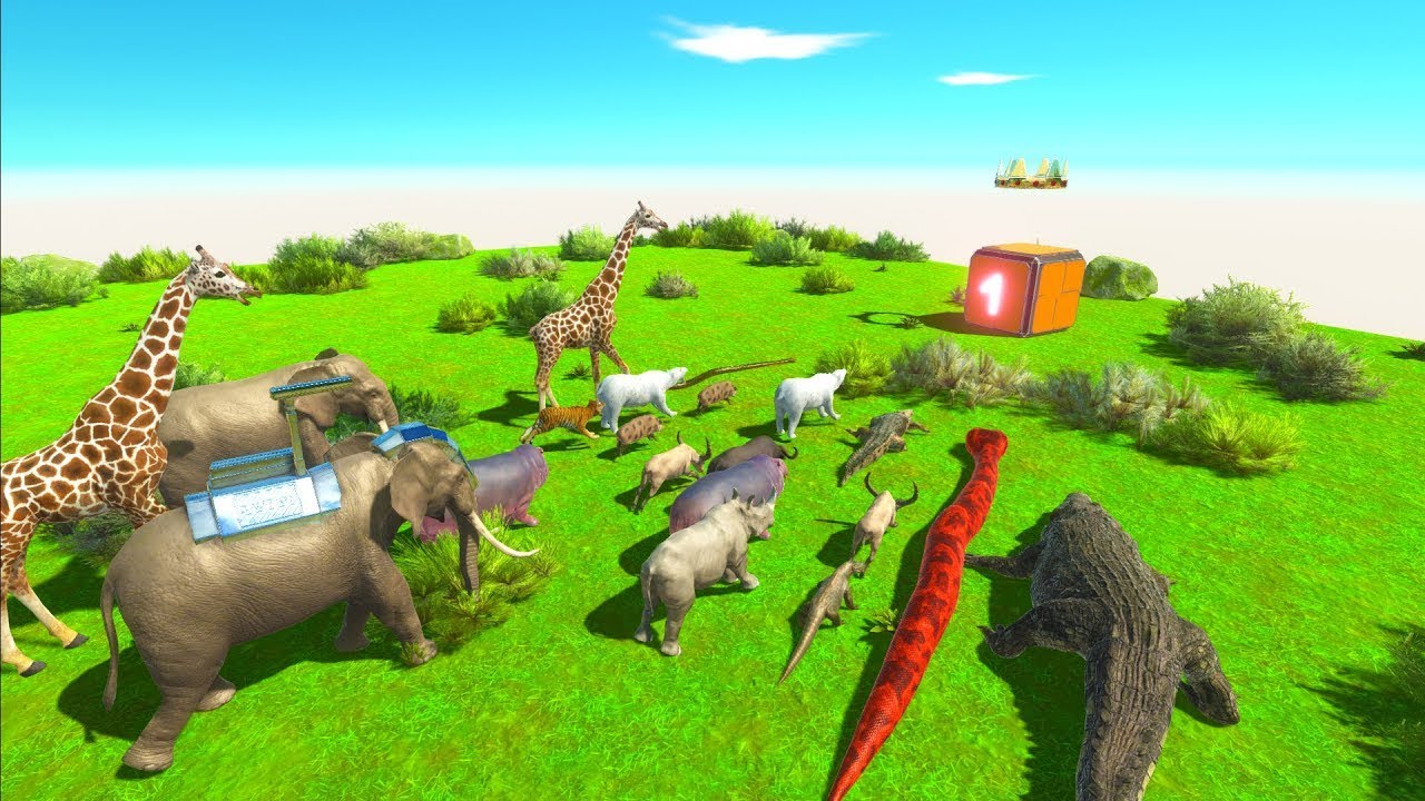 Speed Race All Dinosaurs vs Animals Jurassic World Evolution - Animal ...