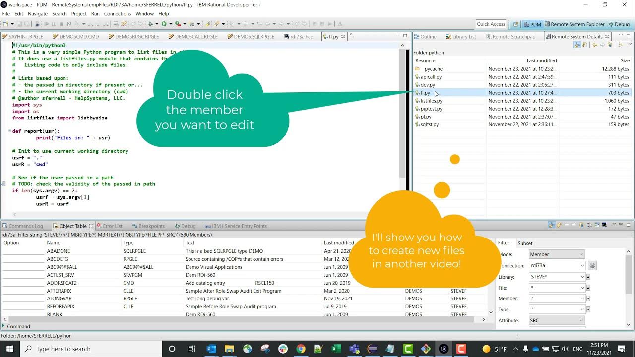 How To Edit Python Files Part I - YouTube