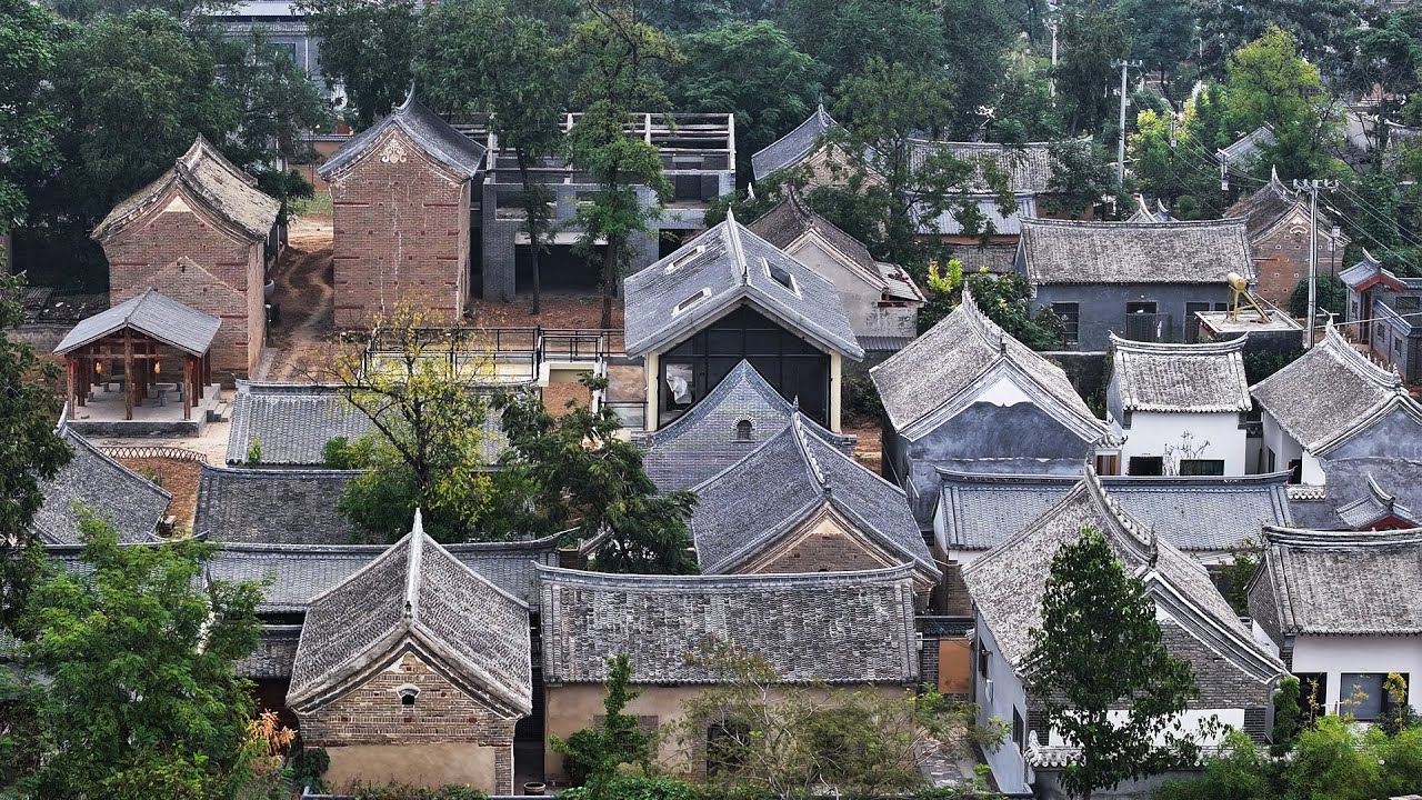 【4K】Traditional Chinese village: Lidukou Village, Henan traditional ...