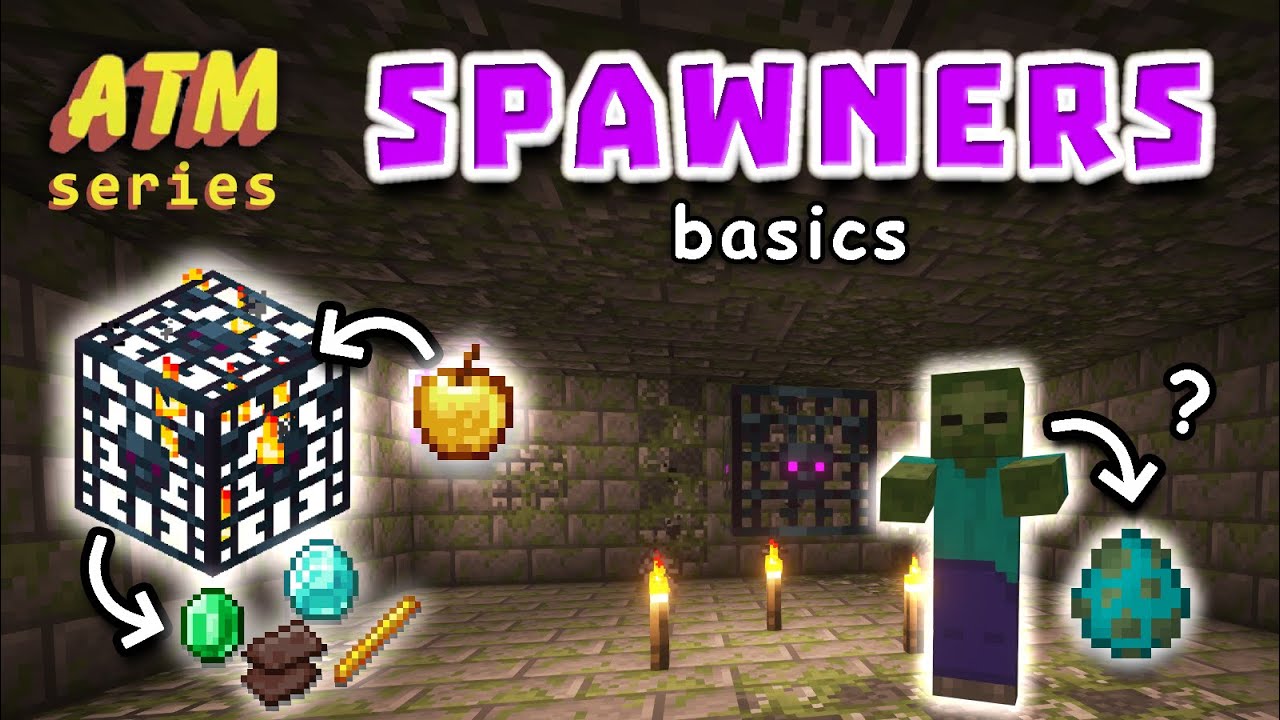 How to make any Mob Spawner in All The Mods! - YouTube