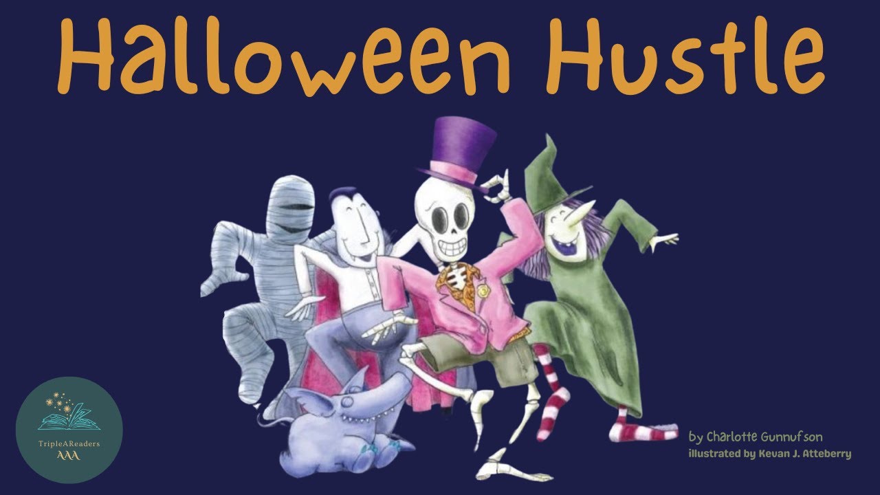 📚 Kids Read-Aloud Book 📚 Halloween Hustle by Charlotte Gunnufson ...