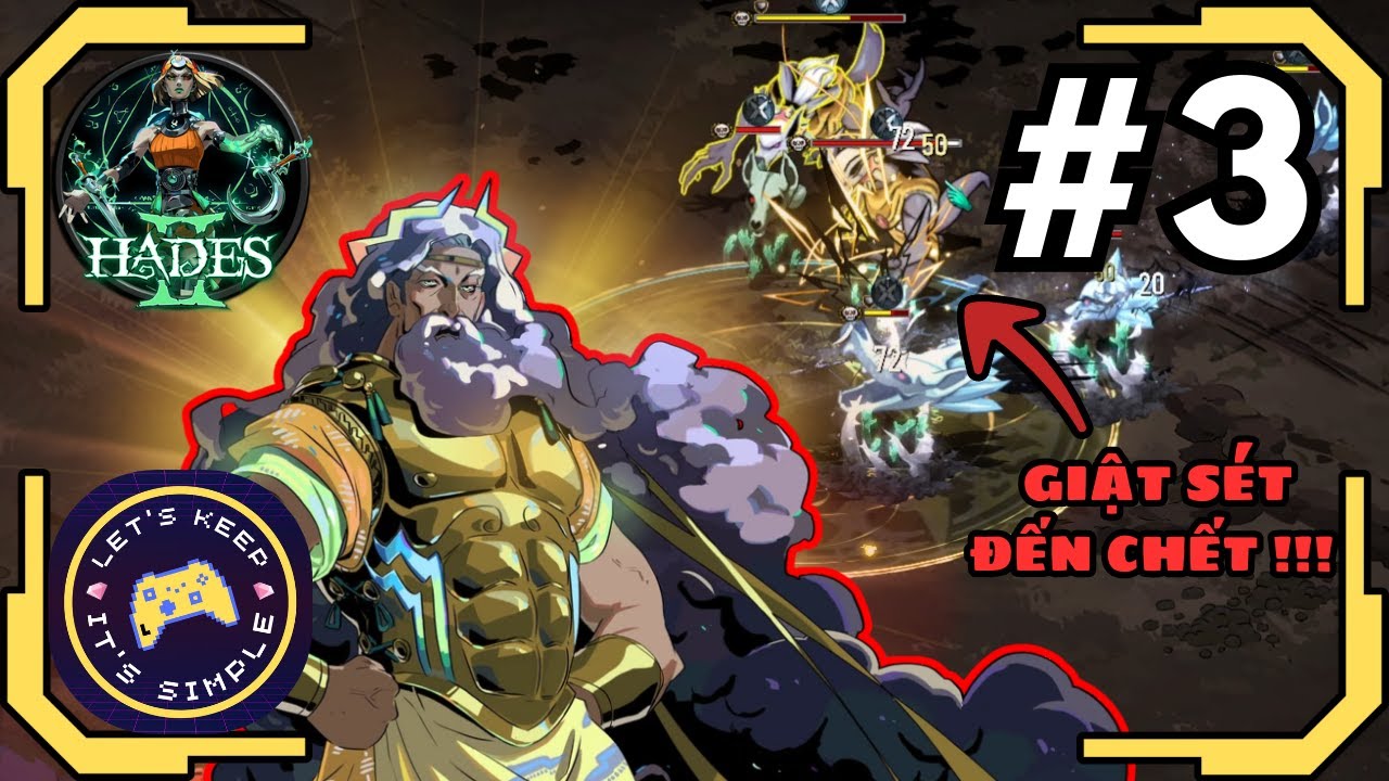 LỐI ĐÁNH SIÊU CÙ NHÂY VỚI ZEUS BUILD, GIẬT SÉT ĐẾN CHẾT !!!! - Hades II ...