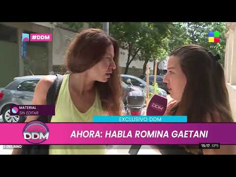 🔴 LA DECLARACIÓN DE ROMINA GAETANI QUE COMPLICA A SU EX