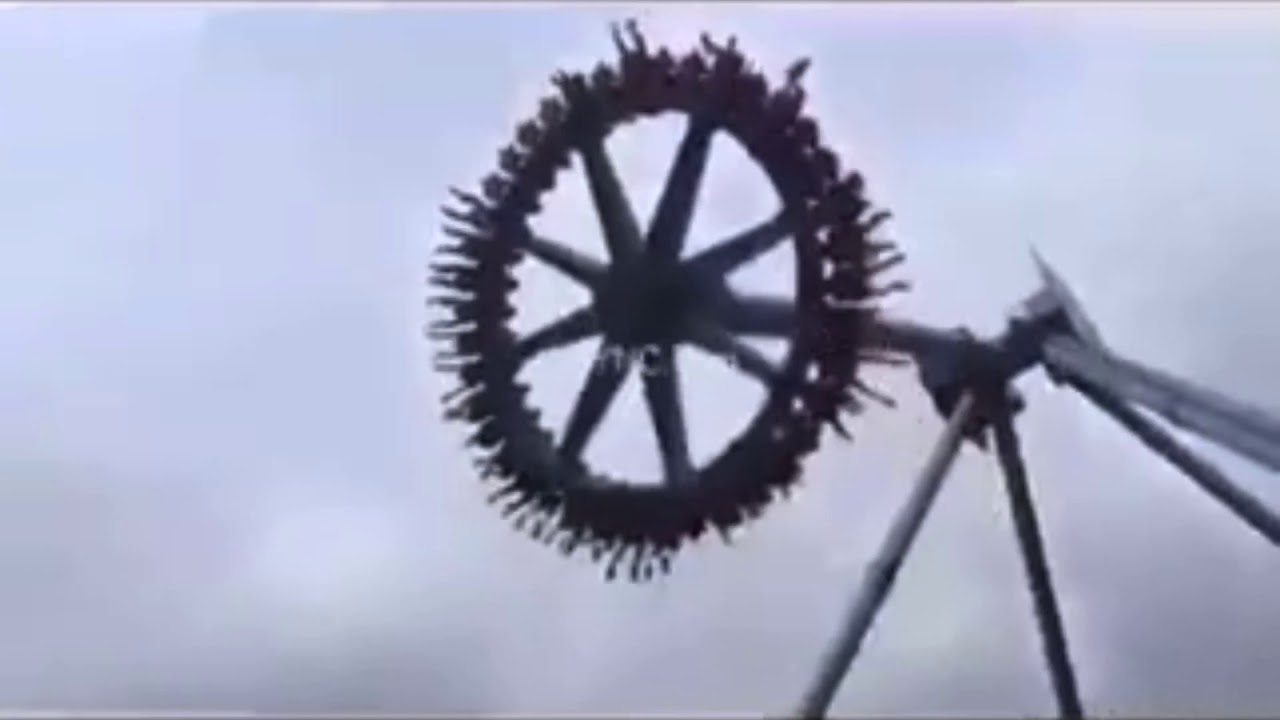 KID ACTUALLY FALLS OFF RIDE. (Not clickbait) - YouTube