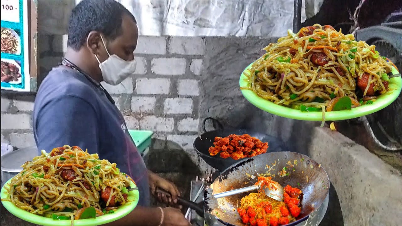 Spicy And Tasty Gobi Noodles Recipe Restaurant Style | Gobi Noodles | # ...