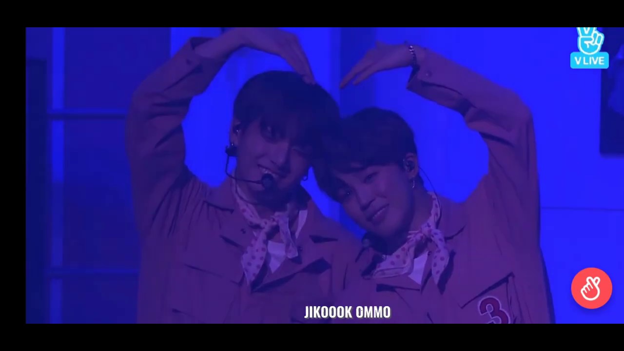 When BTS acted(super)cute on stage - YouTube