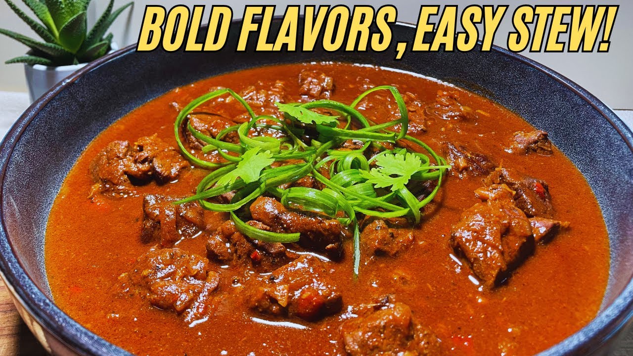 Beef Stew with a Chinese Twist 🐄🔥 Full of Flavor! - YouTube