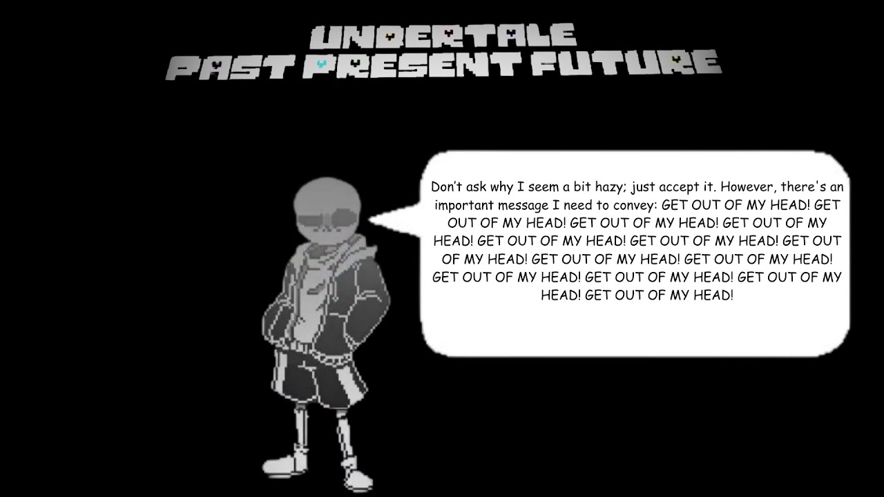 Sans except he got the 6 human souls (Undertale: Past, Present, Future ...