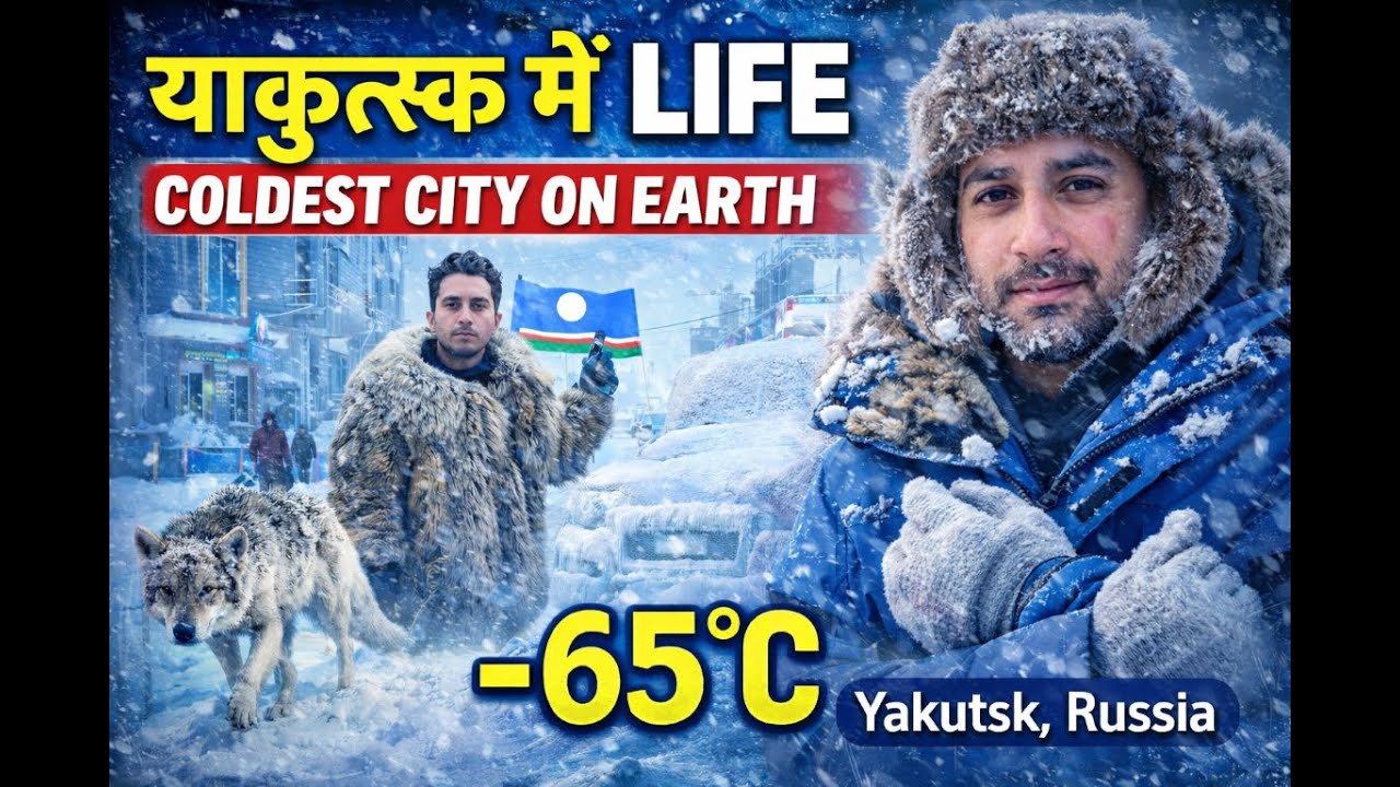 Yakutsk Mein Life | Duniya Ki Sabse Thandi City (-65°C) | Russia - YouTube