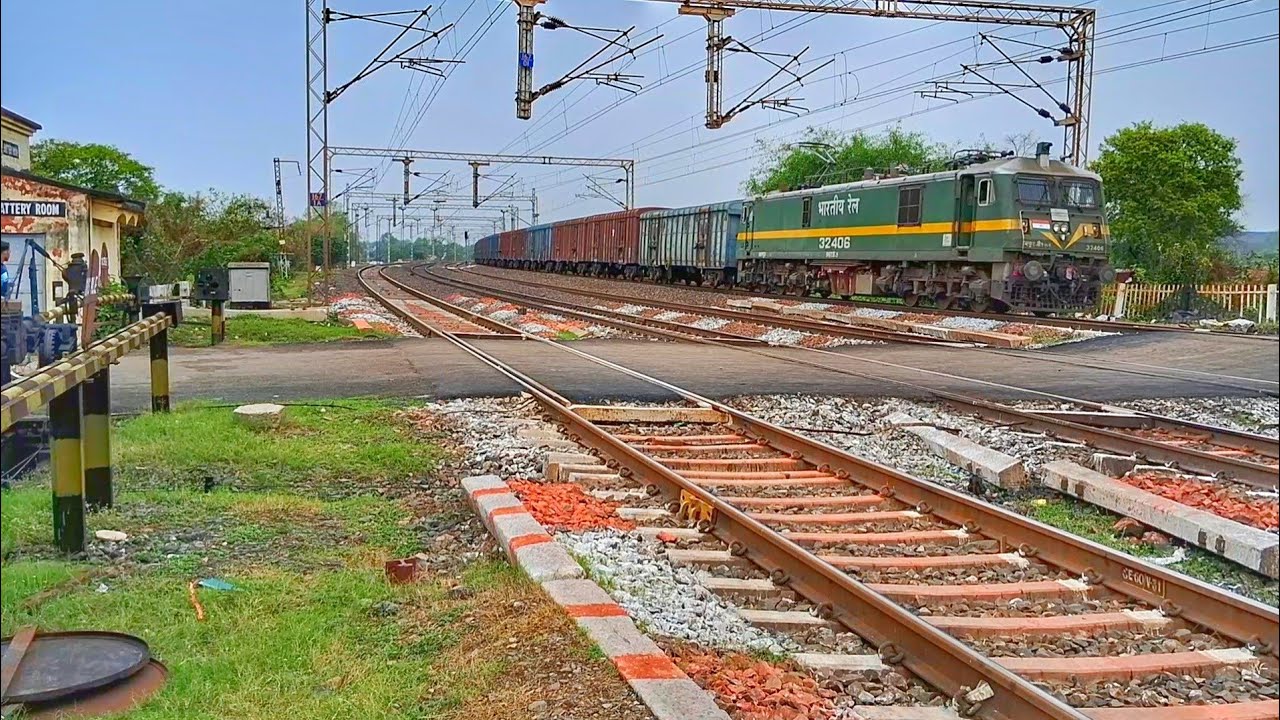 Furious Speedy Green Beast WAG-9HC Loco Led BCNA Wagon Freight Train ...