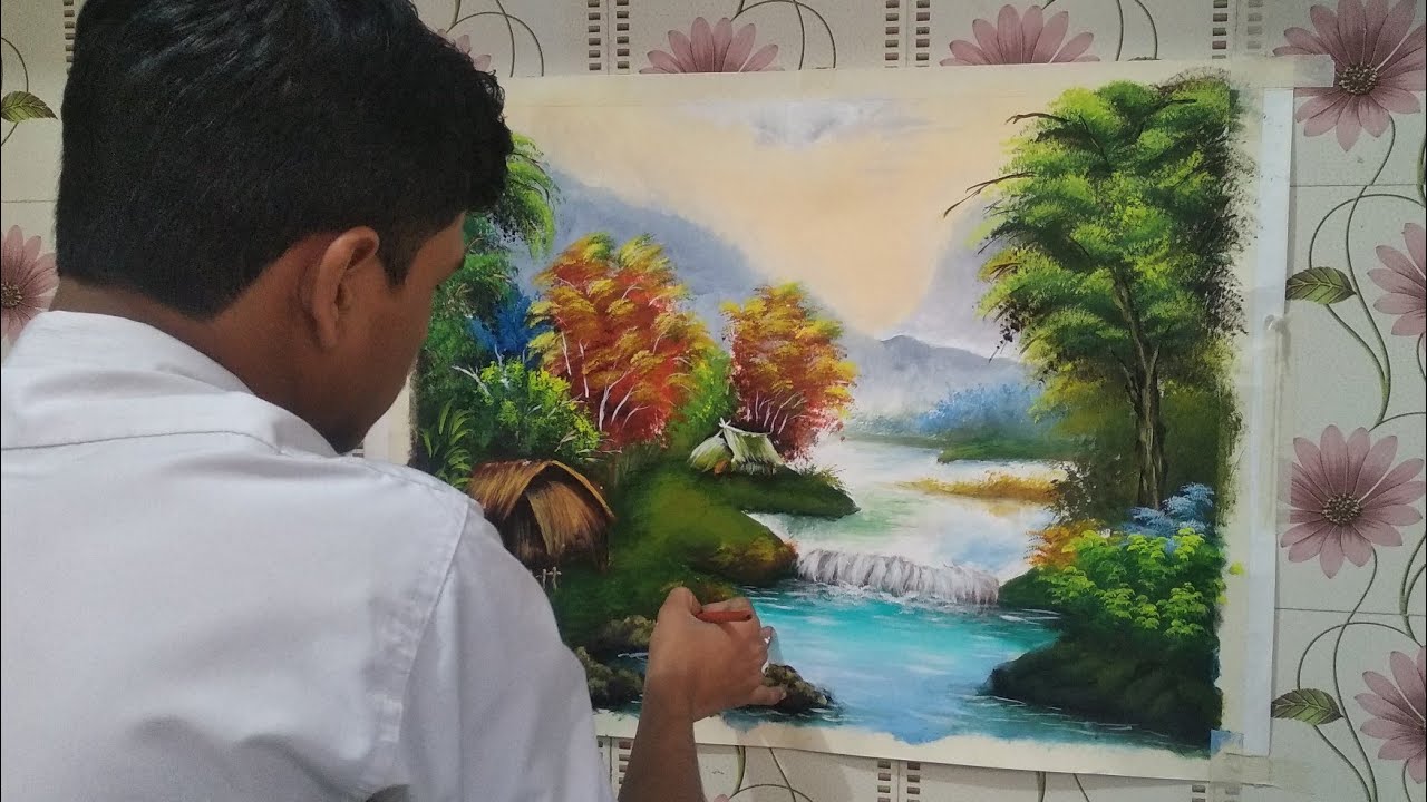 kala utsav district level painting competition - YouTube