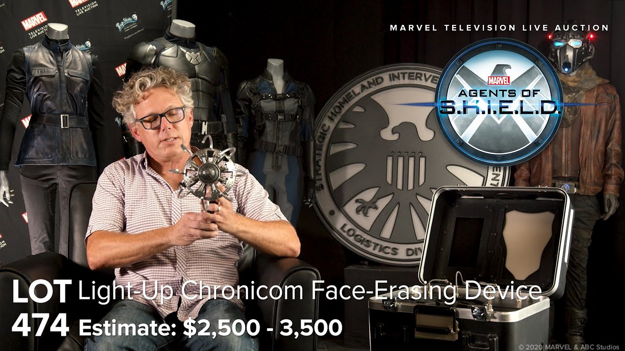 Chronicom Face-Erasing Device l Marvel's Agents of S.H.I.E.L.D. Auction ...