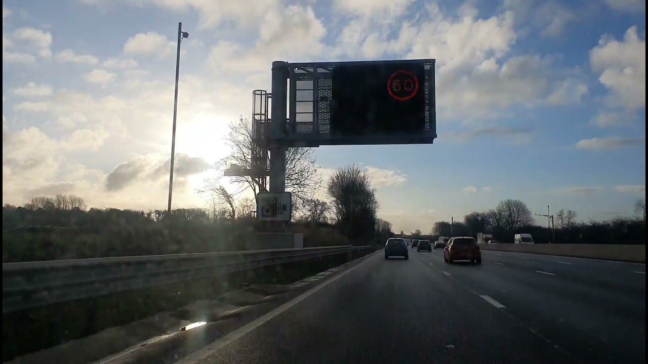 UKRoadTrips: M6 J13 to J15 Smart Motorway (December 2021) - YouTube