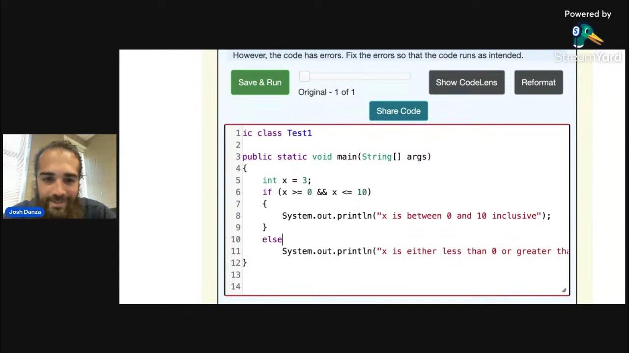 3.11 Coding Practice | CSAwesome APCSA Java - YouTube