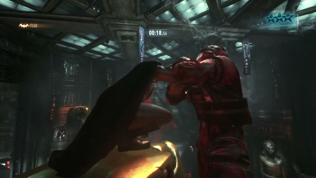 BATMAN: ARKHAM KNIGHT:Predator - YouTube