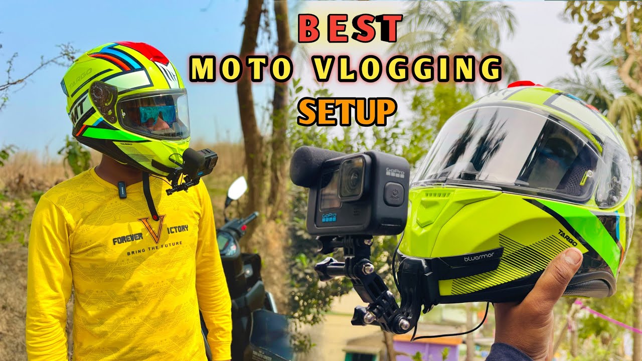 ULTIMATE MOTO VLOGGING SETUP FOR BEGINNERS IN 2025🔥// GOPRO MOTO ...