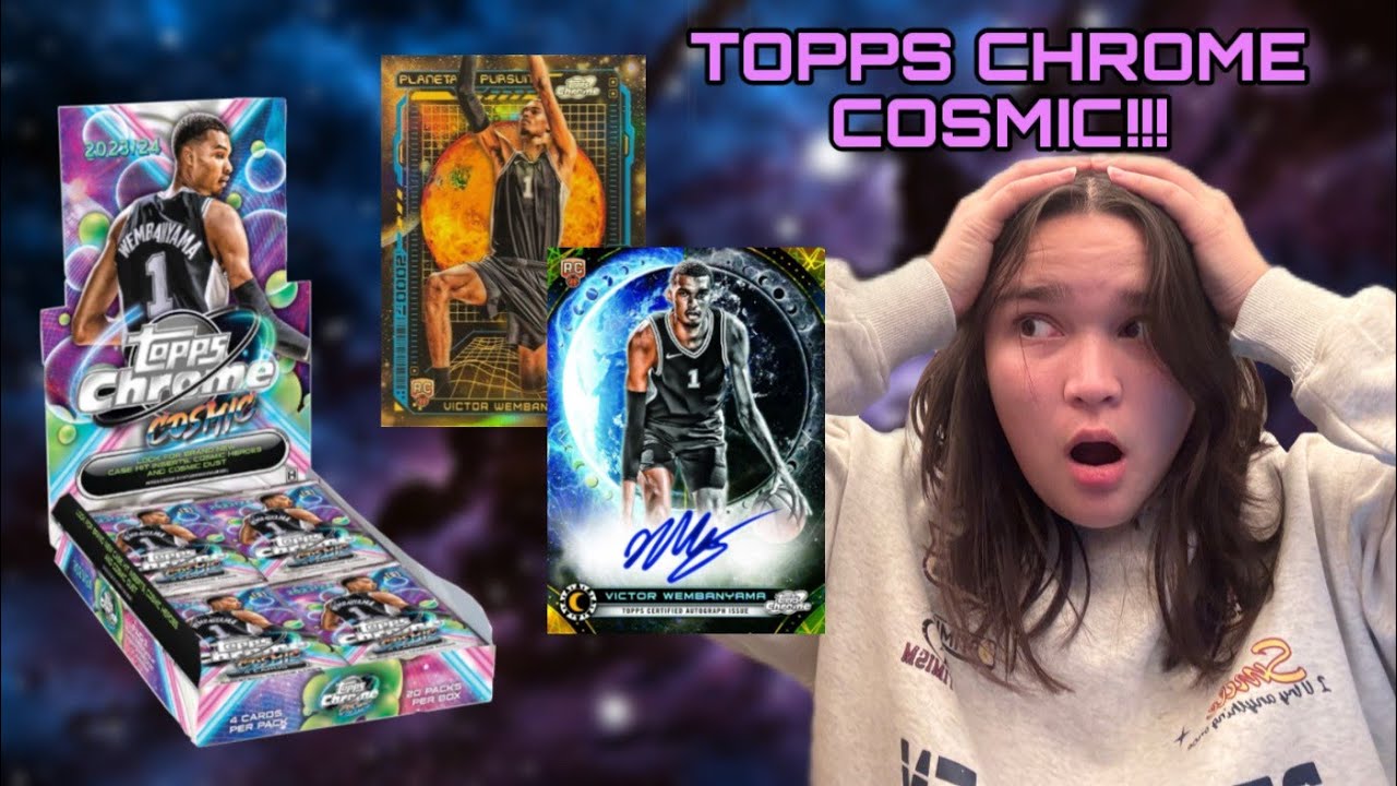 2023-2024 TOPPS CHROME COSMIC HOBBY BOX REVIEW - YouTube