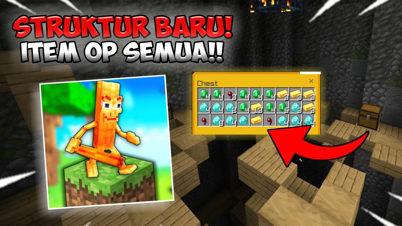 MINECRAFT GRATIS Ini Ada STRUKTUR BARU Yang Isinya FULL DIAMOND! - YouTube