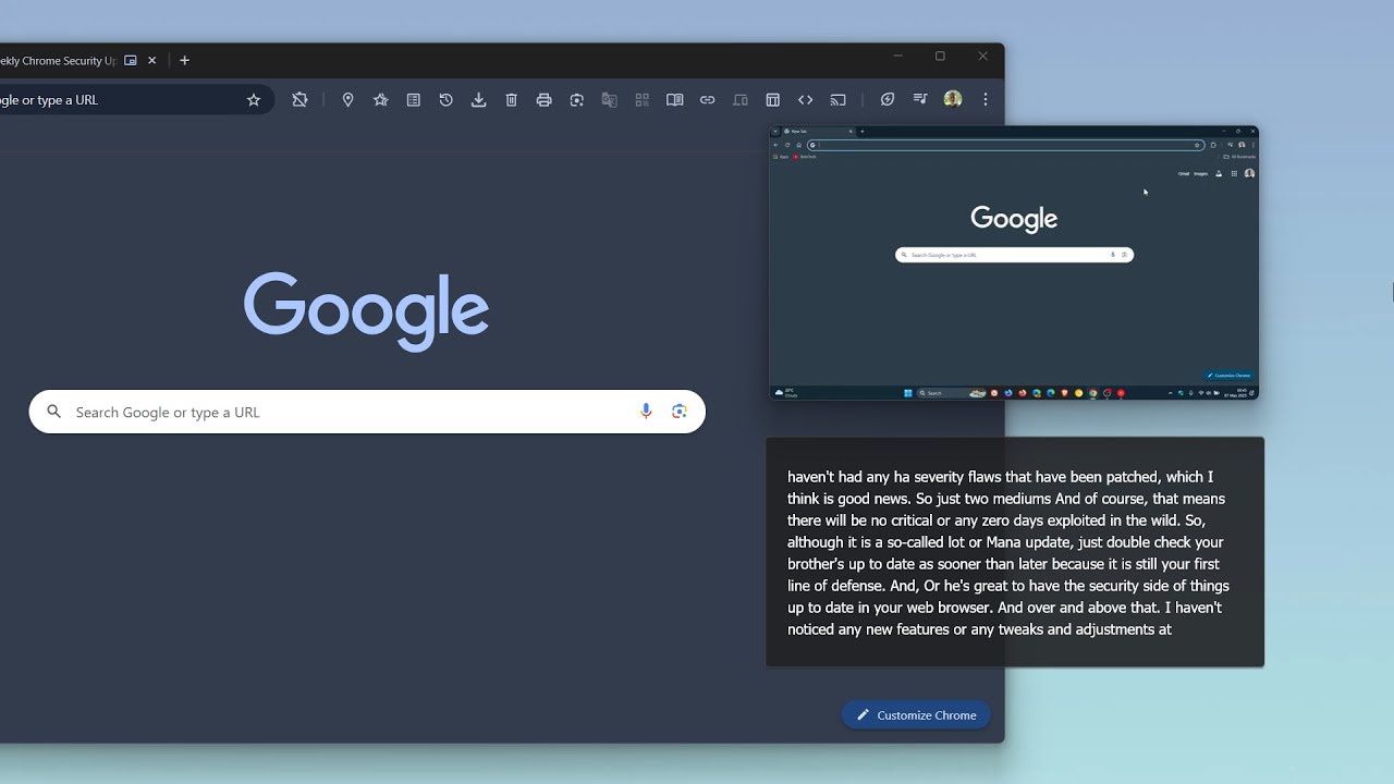 Google Chrome is Improving PiP With New Live Captions Toggle - YouTube