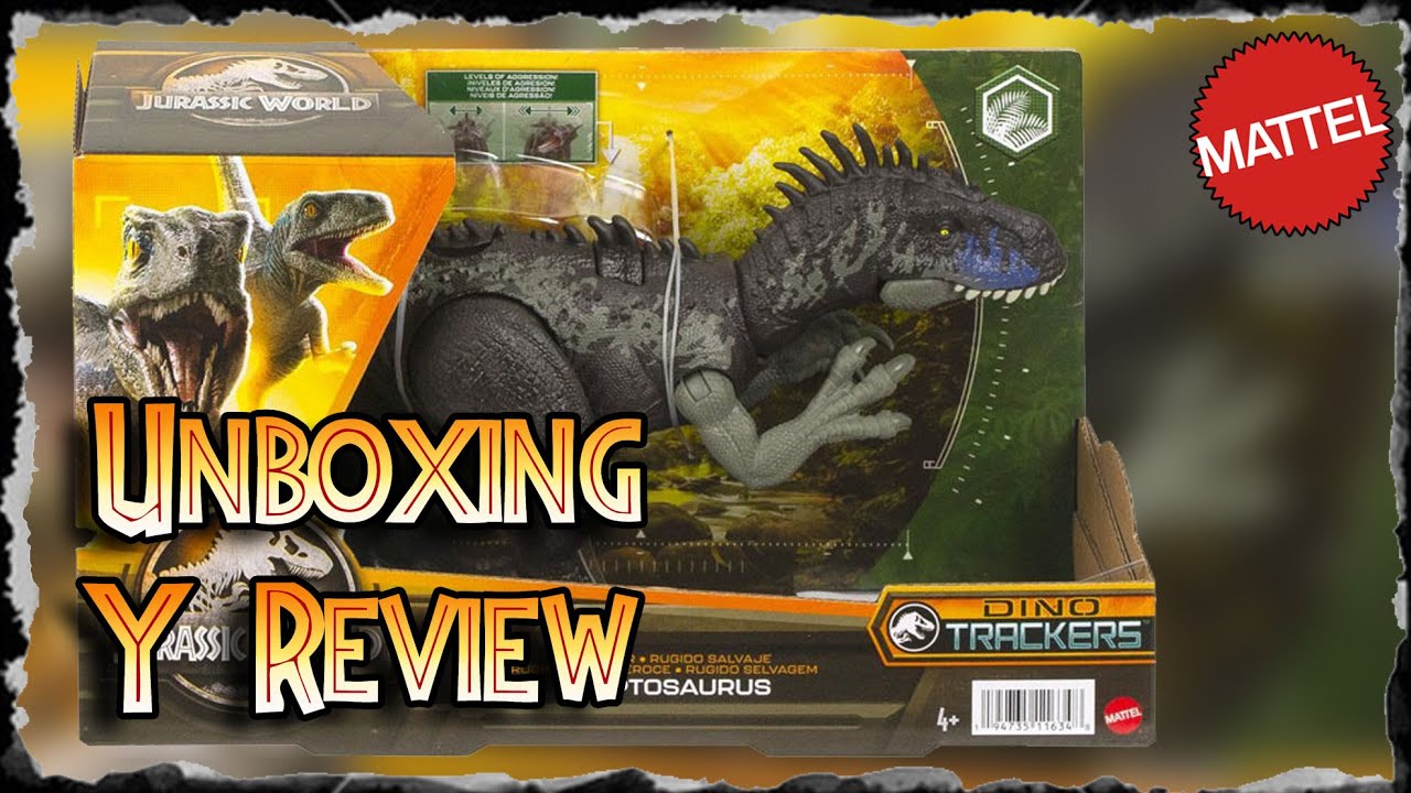 Unboxing y Review de Dryptosaurus de Jurassic World: Dino Trackers de ...
