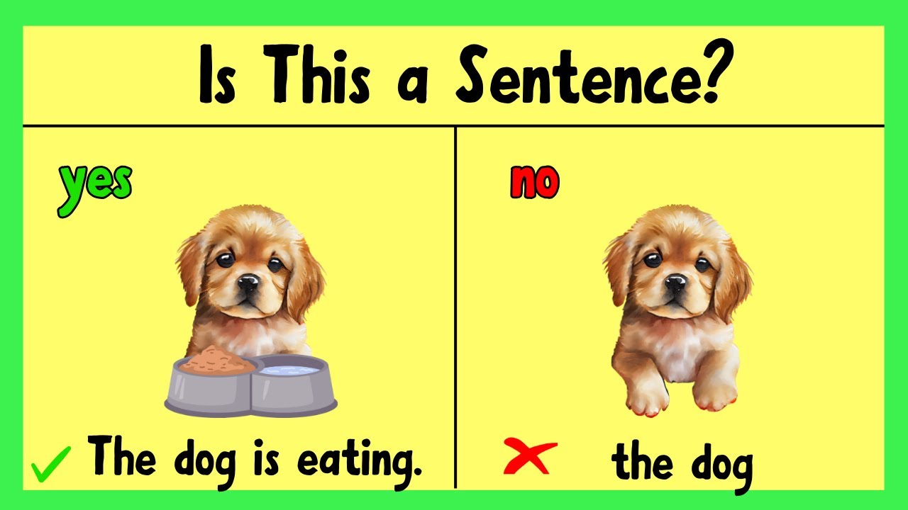 Is This a Sentence? - YouTube
