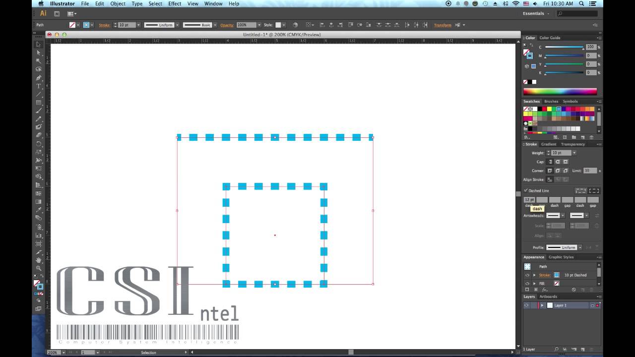 Stroke Panel In Adobe Illustrator Youtube