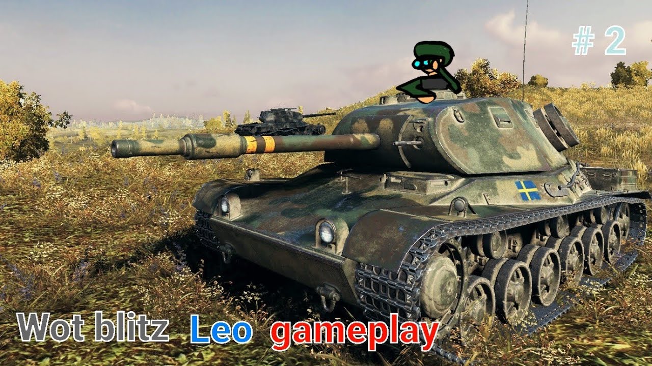 [World of tank blitz] Leo Sweden medium tank gameplay by pech-qi2qr ...