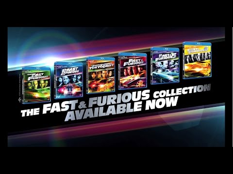 The Fast & Furious Collection - On Blu-ray & DVD Now (Universal Pictures) HD