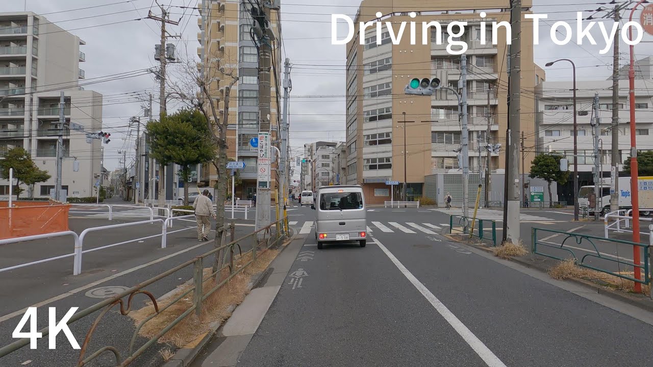 【4K】Enjoy the speed and excitement of Tokyo's city streetscapes ...