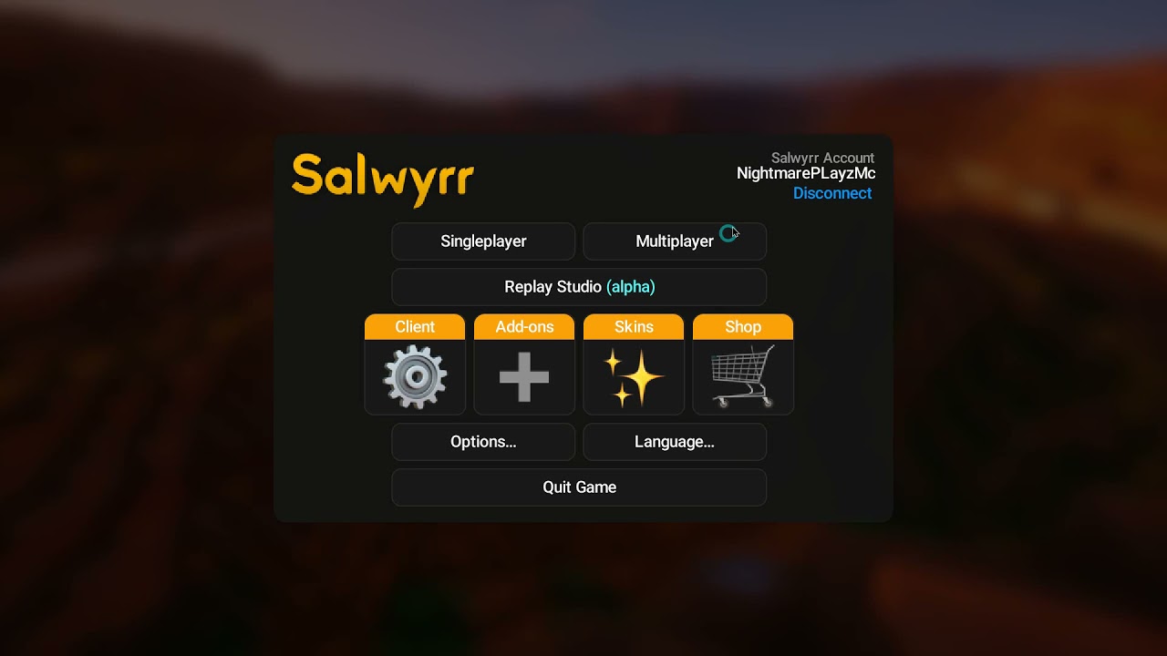 Getting cosmetics on salwyrr client - YouTube