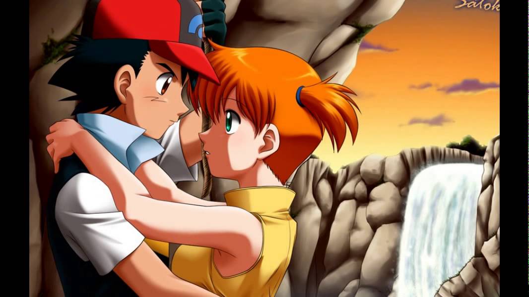 Misty And Ash Kiss