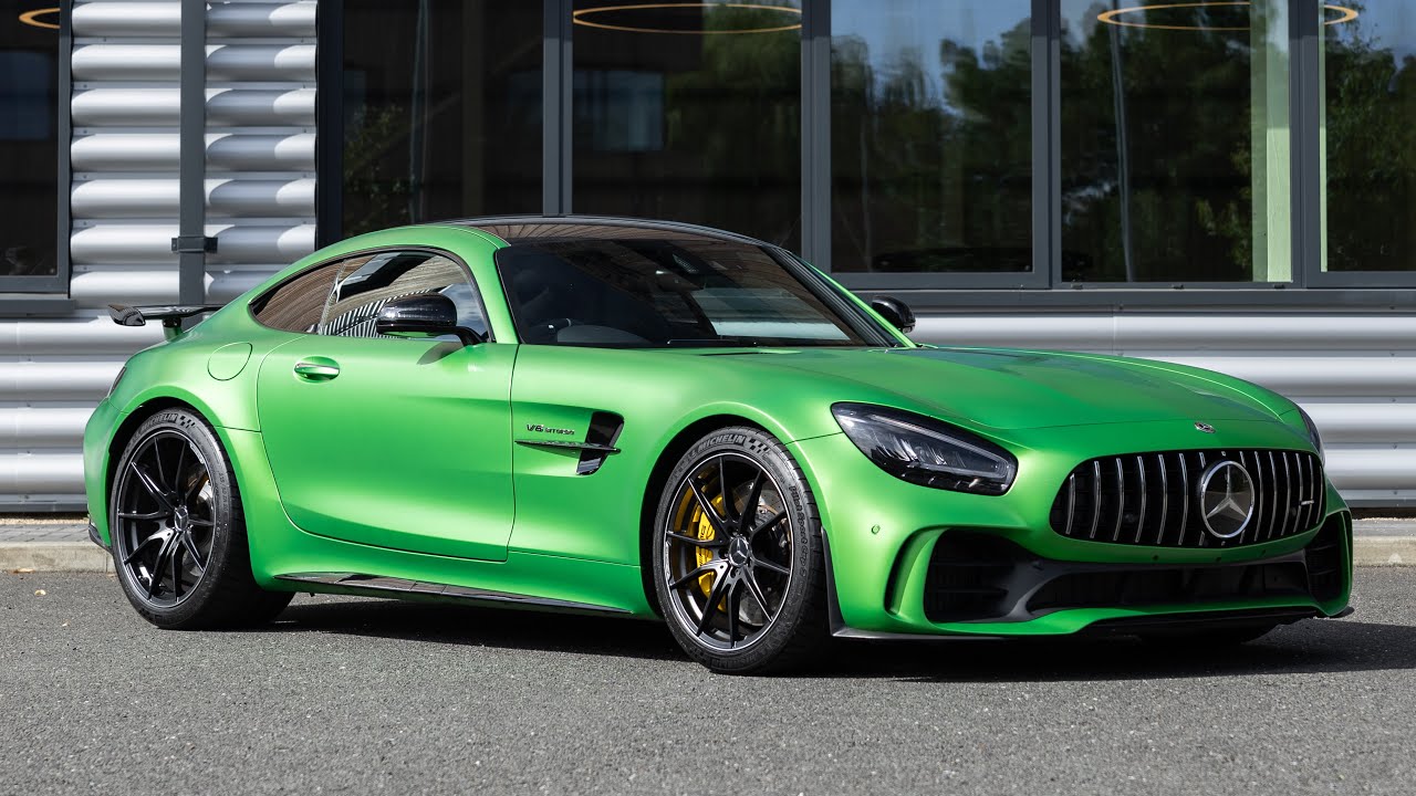 2020 Mercedes-Benz AMG GT R Premium - Green Hell Magno - Walkaround (4K) - YouTube