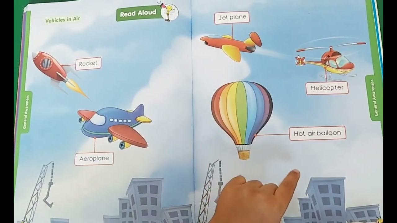 Air Transport | Vehicles in Air | Read aloud | Go Kindergarten - YouTube