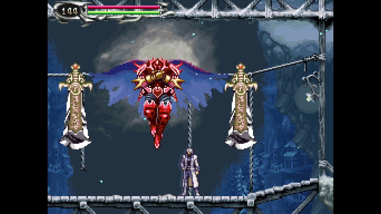 Castlevania: Dawn of Sorrow - Flying Armor (No Damage / No Souls) - YouTube