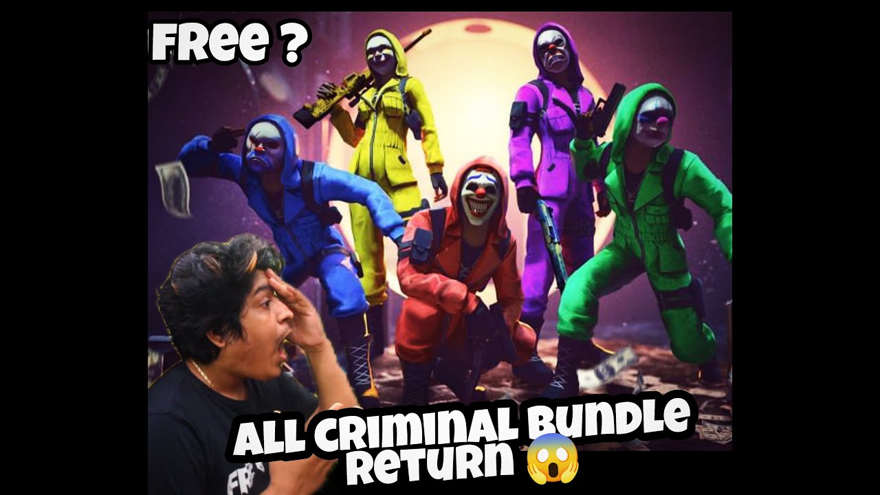 FINALLY ALL CRIMINAL BUNDLE RETURN 😱🔥 - YouTube