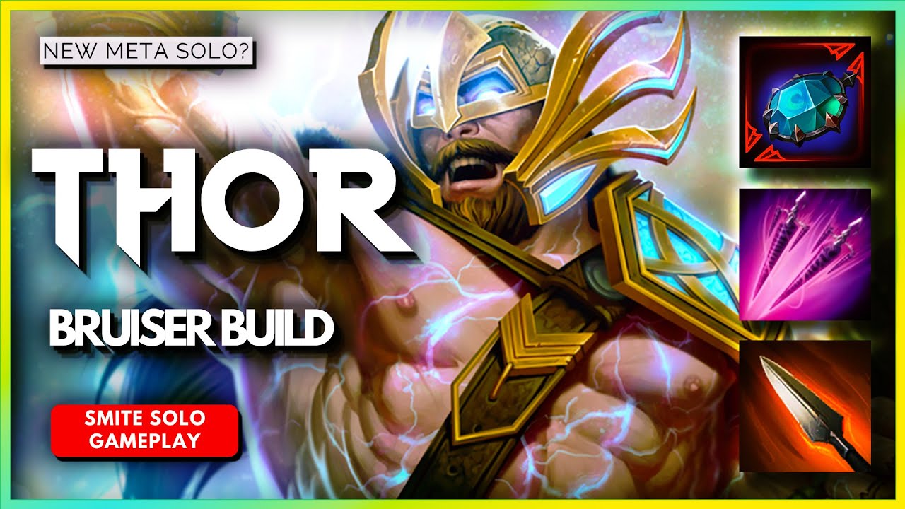 I SIMPLY DON'T MISS HAMMERS - Thor Solo SMITE Conquest Gameplay - YouTube