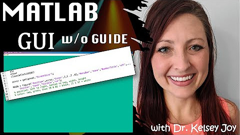 MATLAB: GUI without GUIDE tutorial - YouTube