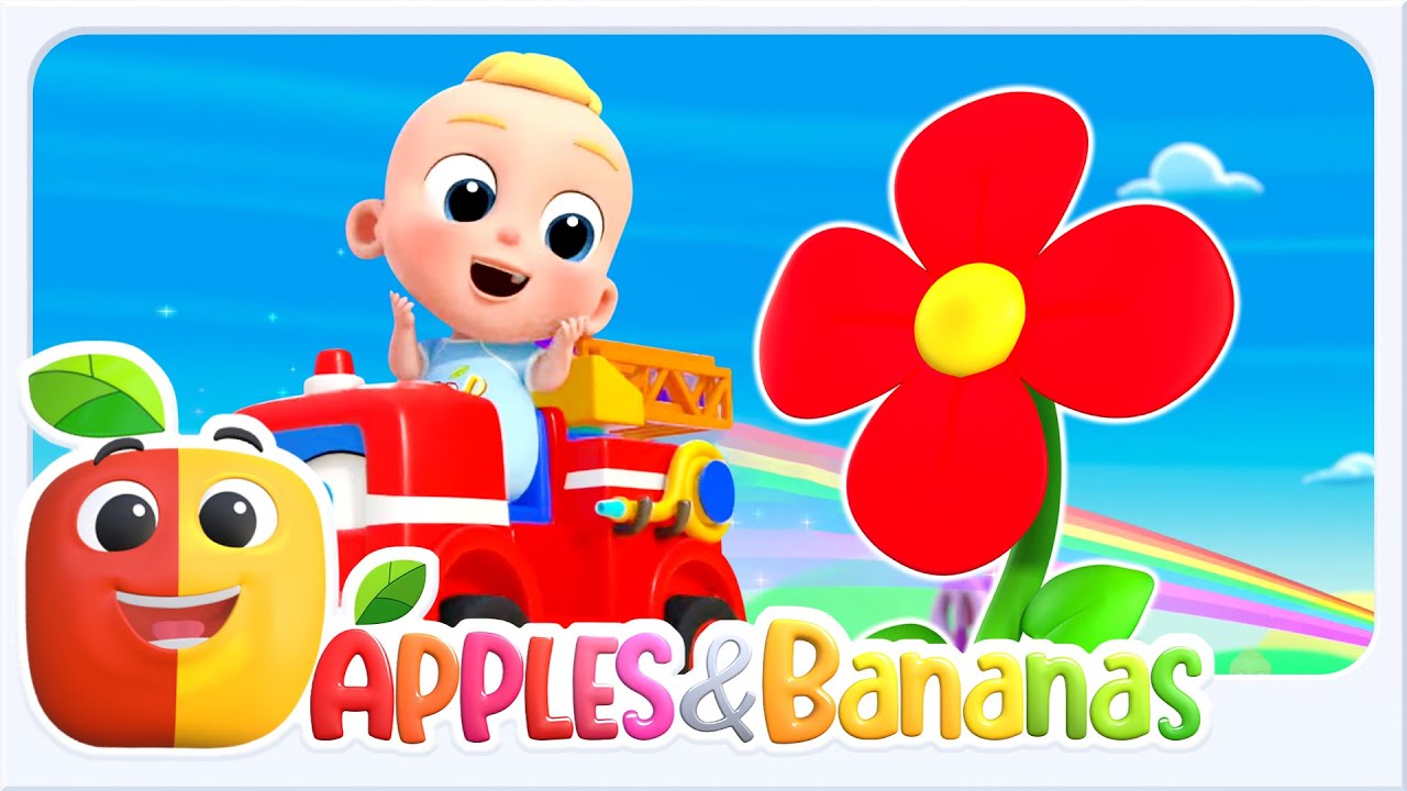 Color Song Educational Video And Nursery Rhymes For Kids - YouTube