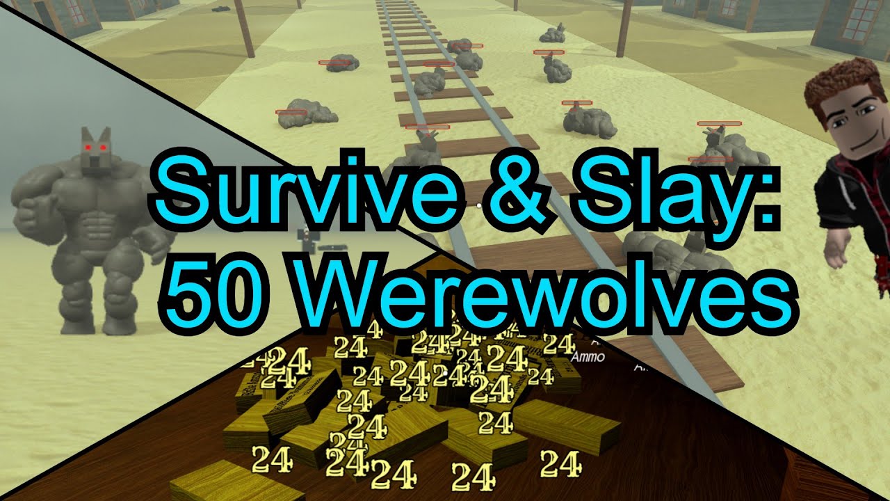 How to Defeat 50 Werewolves in Dead Rails | Challenge Guide 🐺 - Roblox ...